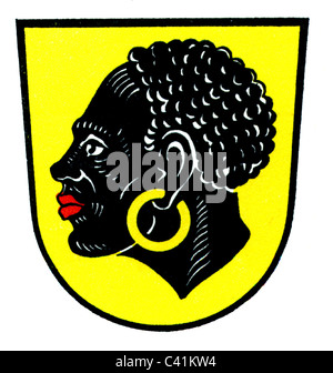 Coat of arms of the city of Coburg. Germany Stock Photo - Alamy