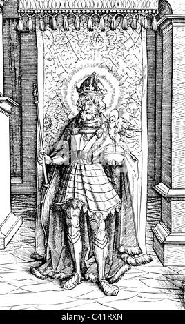 Saint Henry II 973-1024 Roman Emperor Stock Photo - Alamy