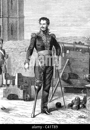 Pierre Daumesnil (1776-1832) French general in the Napoleonic Wars ...