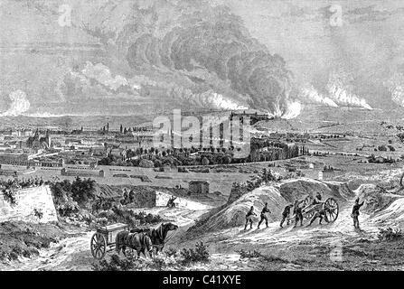 events, Austro-Prussian War 1866, Battle of Skalitz, 28.6.1866 ...