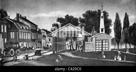geography / travel, USA, colonisation, German settlement in America ...