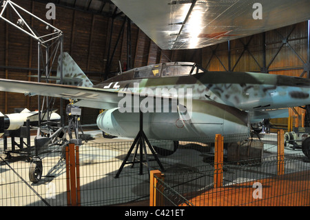 WW2 German Messerschmitt Me-262 jet fighter of the Nazi Luftwaffe 1945 ...