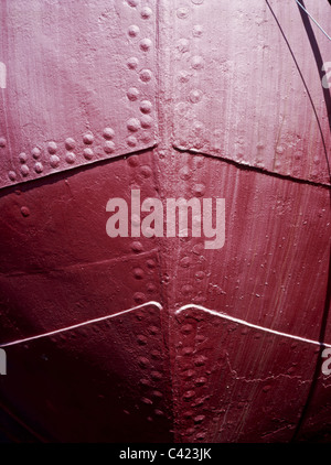 Riveted ship hull, with the rivets clearly visible Stock Photo - Alamy