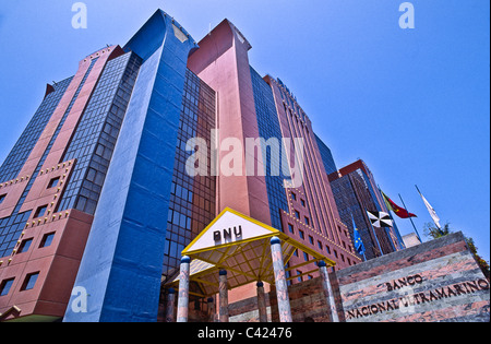 Banco Nacional Ultramarino, colorful BNU building in Lisbon, Portugal ...