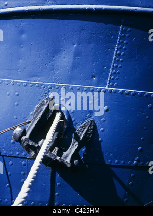 Riveted ship hull, with the rivets clearly visible Stock Photo - Alamy