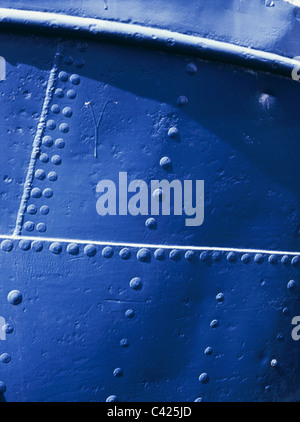 Riveted ship hull, with the rivets clearly visible Stock Photo - Alamy