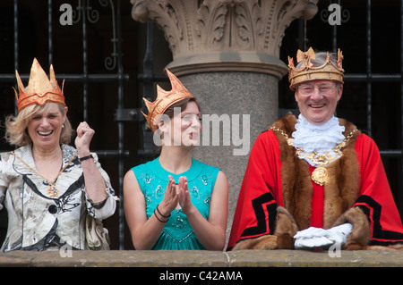 The Lord Mayor of Chester, Councillor Neil Ritchie at St George's day ...
