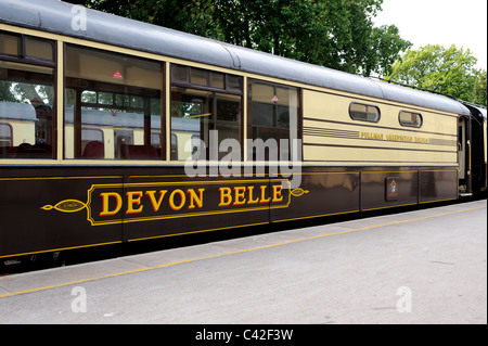 devon belle observation coach dartmouth steam railway devon england uk ...
