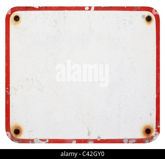 Metal plate path added Stock Photo - Alamy