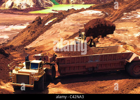 Foreign owned Bauxite mine, raw material for aluminium, in Mandeville ...
