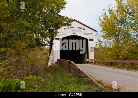 Jackson Covered Bridge, also known as Rockport Bridge and Wright's ...