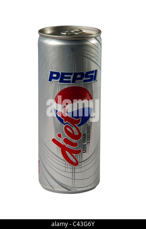 Diet Pepsi can Stock Photo - Alamy