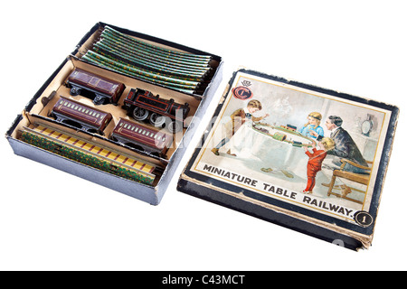 The clockwork Bing Miniature Table Railway was the world's first 00 ...