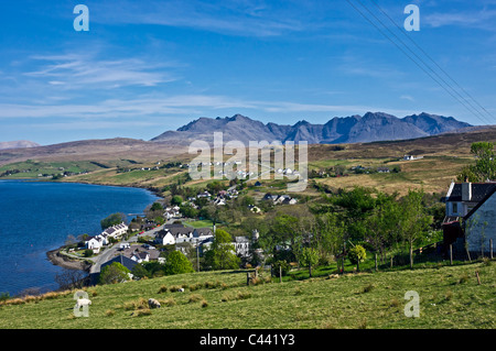 The Talisker Distillery in the village of Carbost, Isle of Skye ...