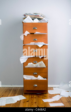 Open filing cabinet Stock Photo - Alamy