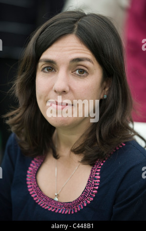 Katharine Quarmby campaigning journalist and author pictured at Hay ...