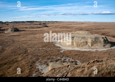 Badlands, east block, Grasslands National Park, Southern Sasketchewan ...