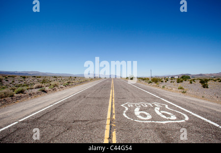 Route 66, historic highway that runs from Chicago, Illinois, covering ...