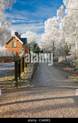 Whitegate Station on The Whitegate Way, Cheshire, England, UK Stock ...