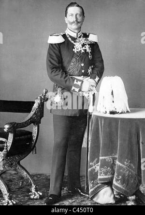 Kaiser Wilhelm II in Uniform Garde du Corps Stock Photo - Alamy