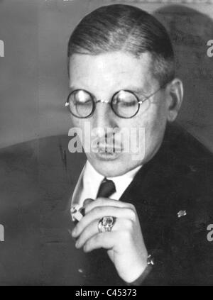 Chancellor Kurt von Schuschnigg at an Austrian Fatherland Front rally ...