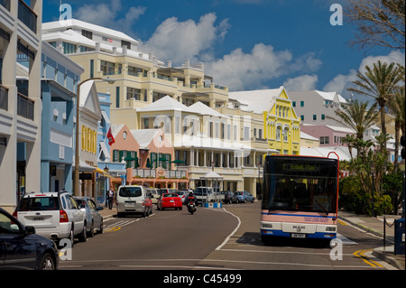 Front Street, Hamilton, Bermuda Stock Photo: 77817039 - Alamy