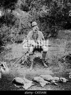 Emperor Franz Joseph at the hunt, 1900 - 19000101 PD56212 - Rechteinfo ...