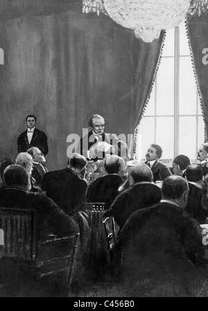 David Lloyd George in a speech Stock Photo - Alamy