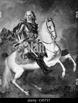 AUGUSTUS II the Strong (1670-1733). Elector of Saxony (1694-1733) and ...