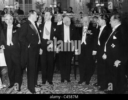 Dino Alfieri and Joseph Goebbels in Munich 1939 Stock Photo - Alamy