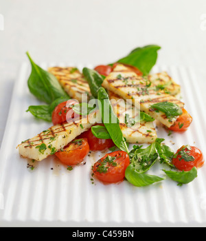 Halloumi grilled cheese Stock Photo - Alamy