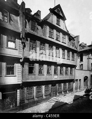 Goethe house in Frankfurt am Main Germany Stock Photo - Alamy