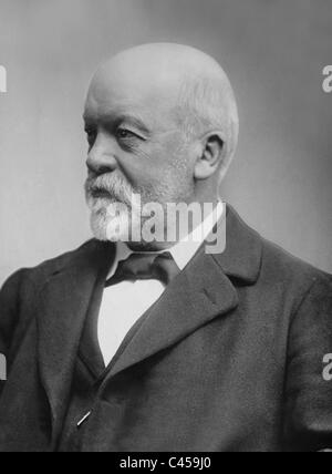 Gottlieb Daimler (1834-1900), German industrial pioneer. With his Stock ...