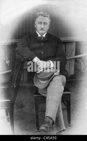 Cecil Rhodes, British imperialist, founder of the Southern African ...