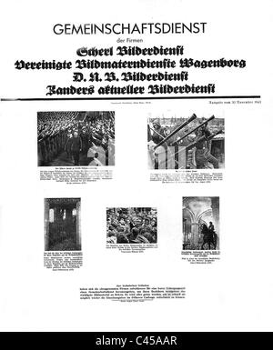 This German announcement from November 1939 marks the execution of Leon ...