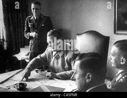 Hermann Goering with his staff Stock Photo - Alamy