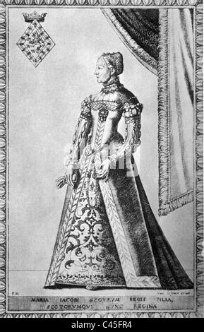 Mary Stuart. Mary I of Scotland (1542-1587). Queen of Scotland (1542 ...
