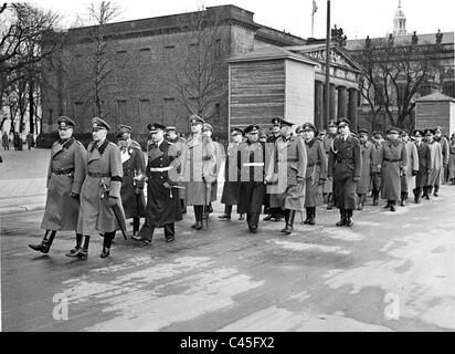 State Funeral procession for General Field Marshal Erwin Rommel, Ulm ...