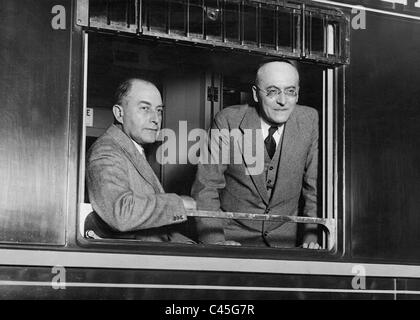 Heinrich Bruening and Julius Curtius, 1931 Stock Photo - Alamy