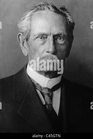 Carl Benz (1844-1929) German engine designer and car engineer Stock ...