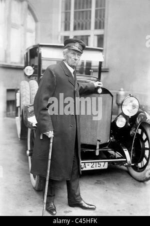 Carl Benz (1844-1929). German automobile engineer who produced the ...