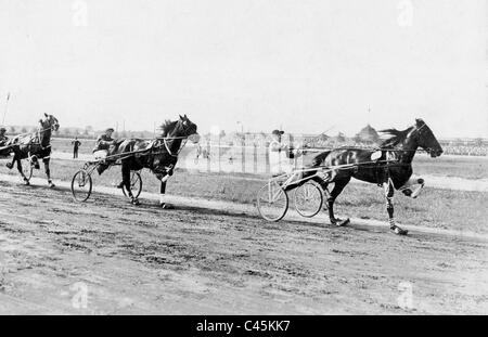 German harness racing derby in Ruhleben, 1911 Stock Photo - Alamy