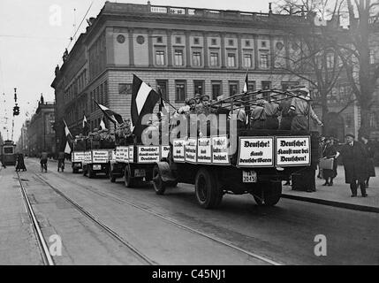 DNVP election propaganda, 1933 Stock Photo - Alamy