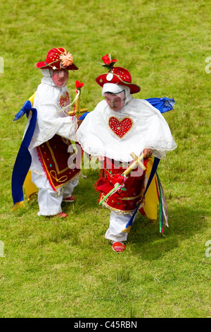 Two Kids Dressed Up As Dwarfs Traditional Costumes In Lloa Ecuador ...