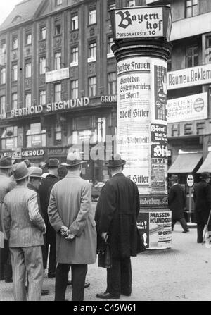 Election poster of the NSDAP, 1932 Stock Photo - Alamy