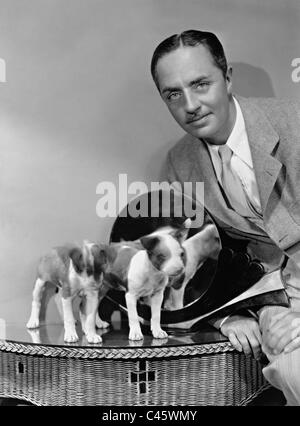 Lawyer Man 1932. William Powell demonstrates to Joan Blondell his ideas ...