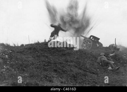 Movie scenes from a German war film Stock Photo - Alamy