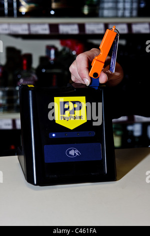 Paypoint machine thats is used in Shops to pay utility bills etc Stock ...