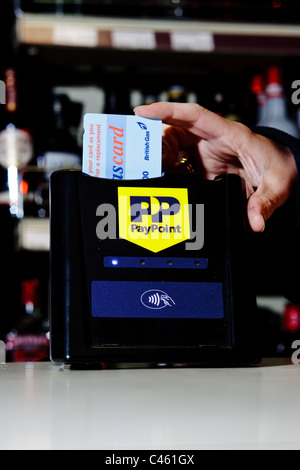 Paypoint machine thats is used in Shops to pay utility bills etc Stock ...