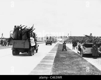 Nazi Germany: public works: building of Autobahnen, 1933-1945 Stock ...